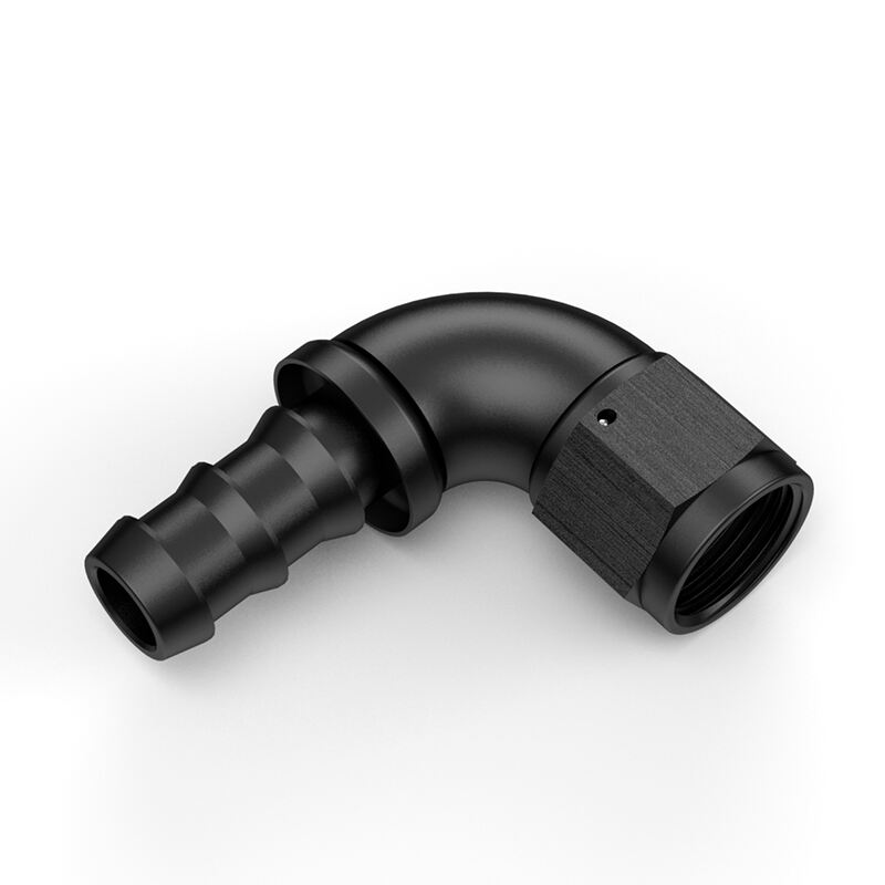 90° Push Lock Full Flow Hose Ends for Enhanced Performance